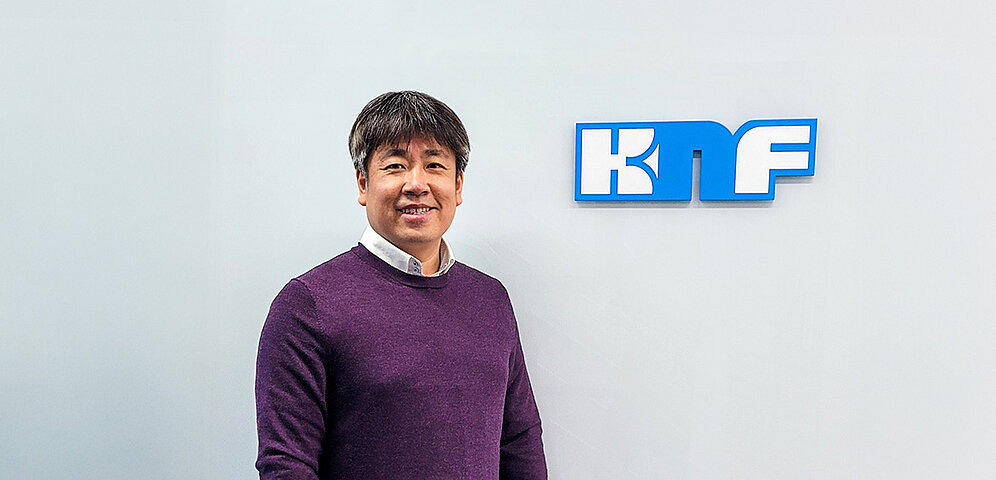 KNF’s Kihan Jin Provides Hydrogen and Fuel Cell Pump Expertise | KNF