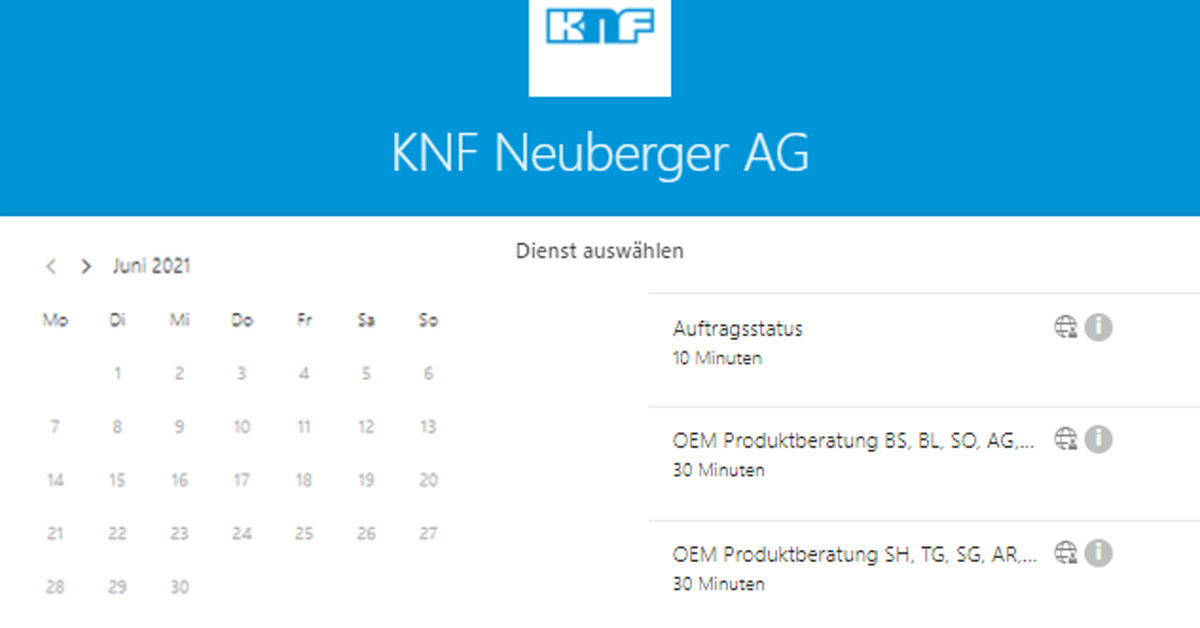 Book a Meeting with Us | KNF